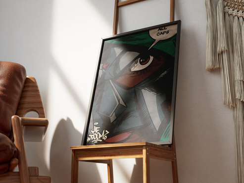 MF DOOM COMIC POSTER – Better Room Posters