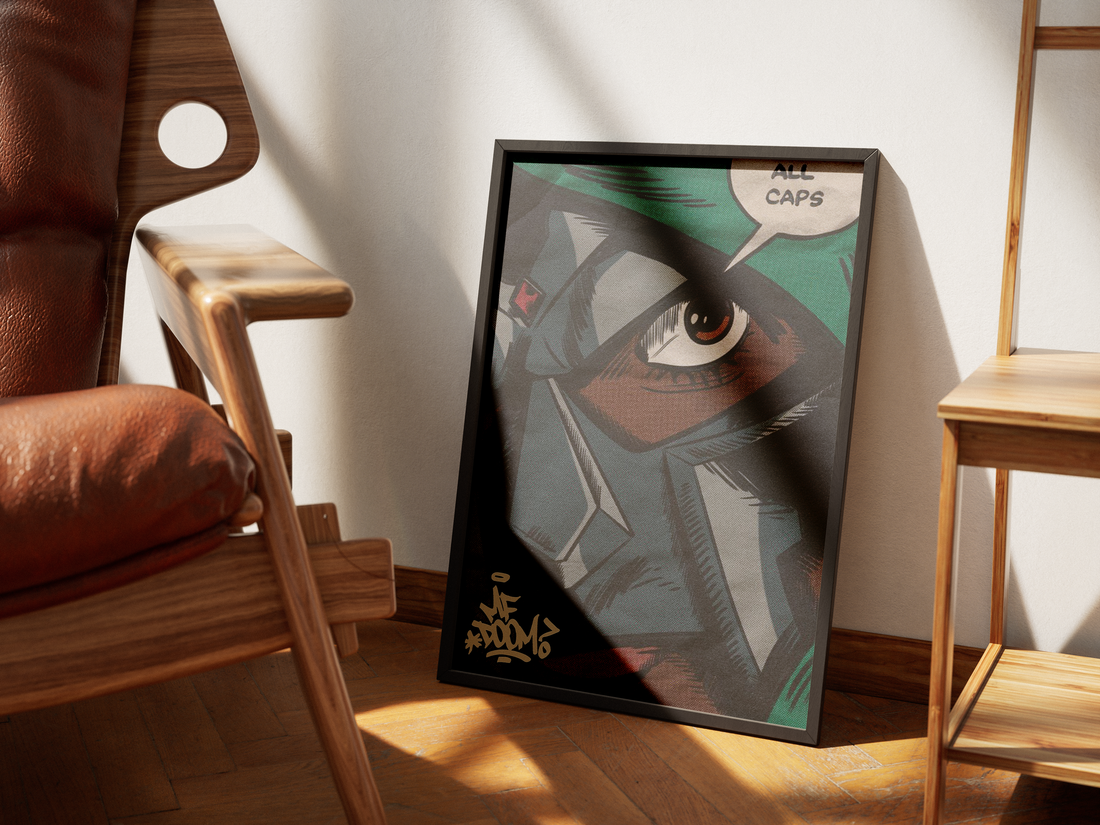 MF DOOM COMIC POSTER – Better Room Posters