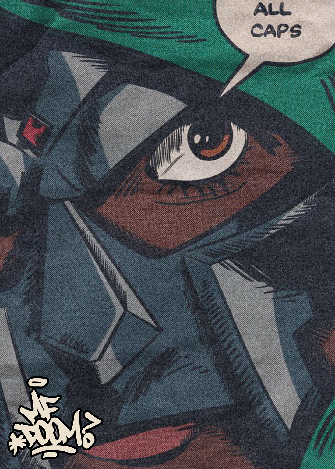MF DOOM COMIC POSTER – Better Room Posters