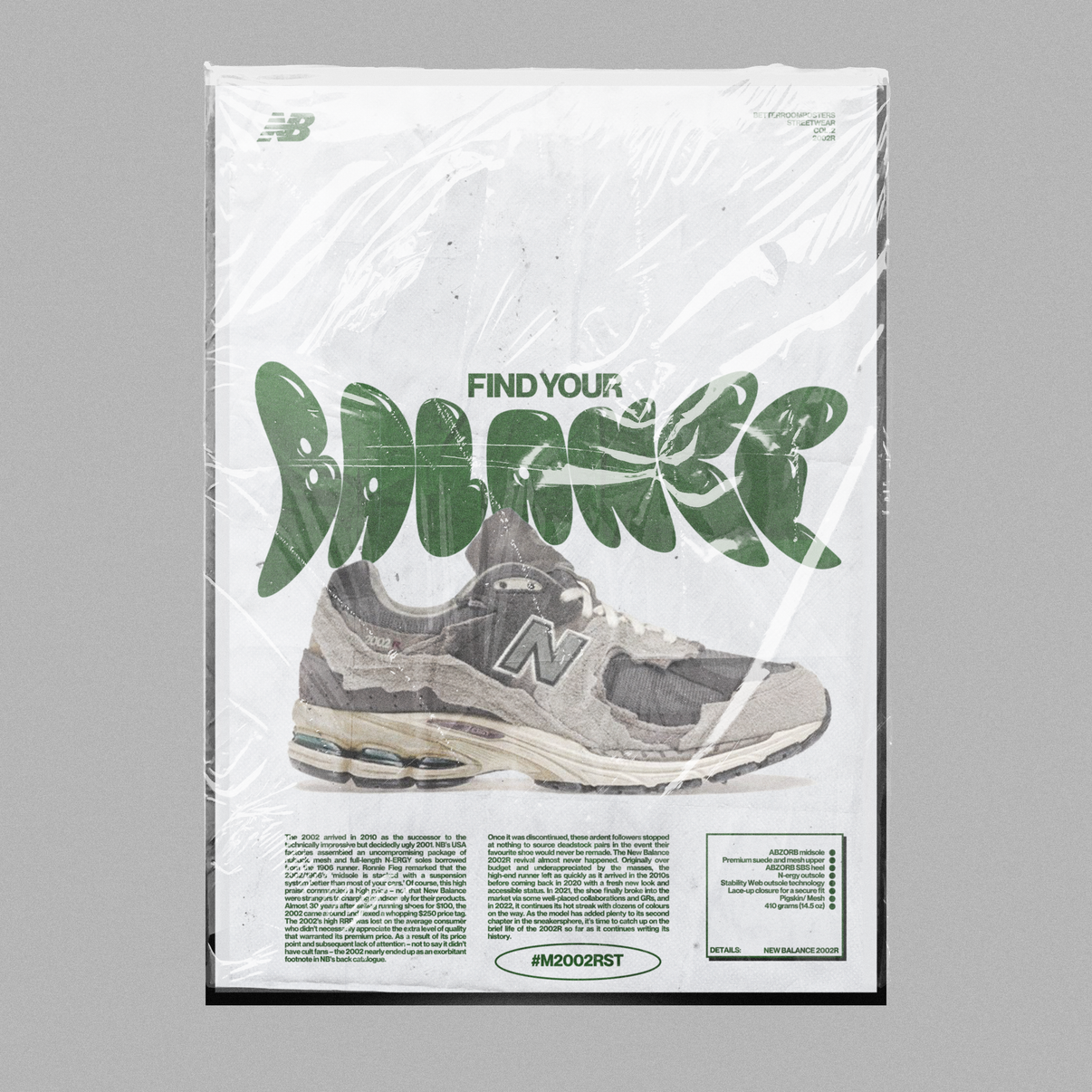 FIND YOUR BALANCE - New Balance Poster – Better Room Posters