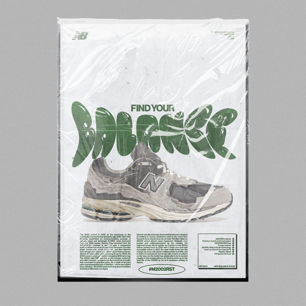 FIND YOUR BALANCE - New Balance Poster – Better Room Posters