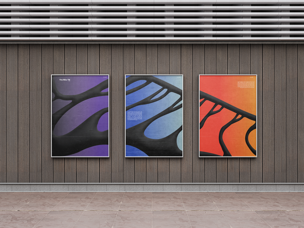 NIKE TN: Triple Poster – Better Room Posters
