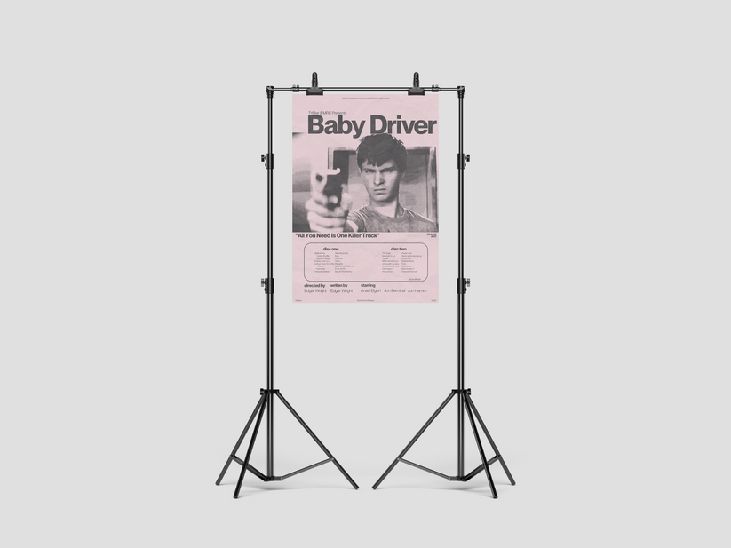 Baby Driver Soundtrack Movie Poster – Better Room Posters