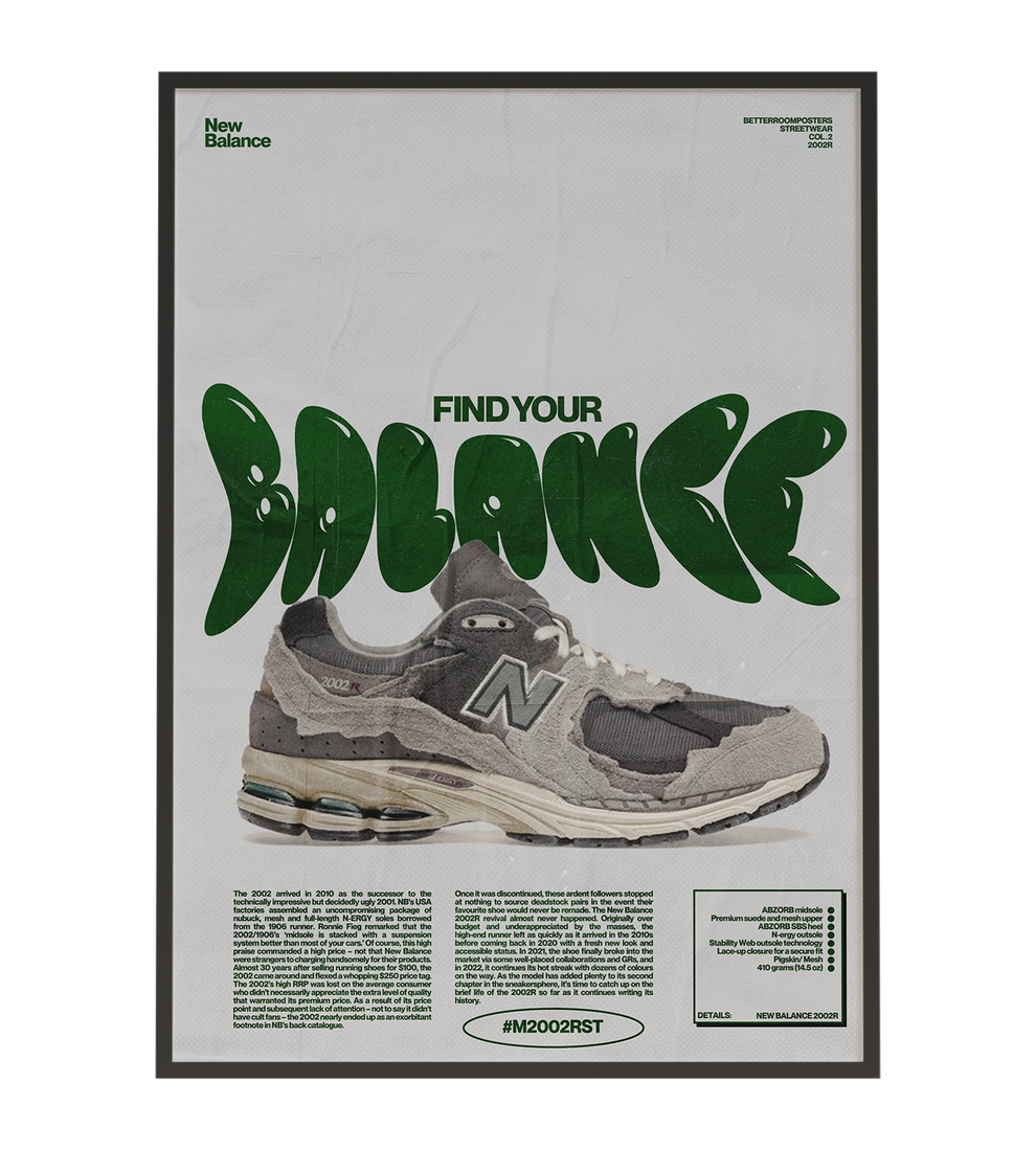 Find Your Balance New Balance Poster Better Room Posters 